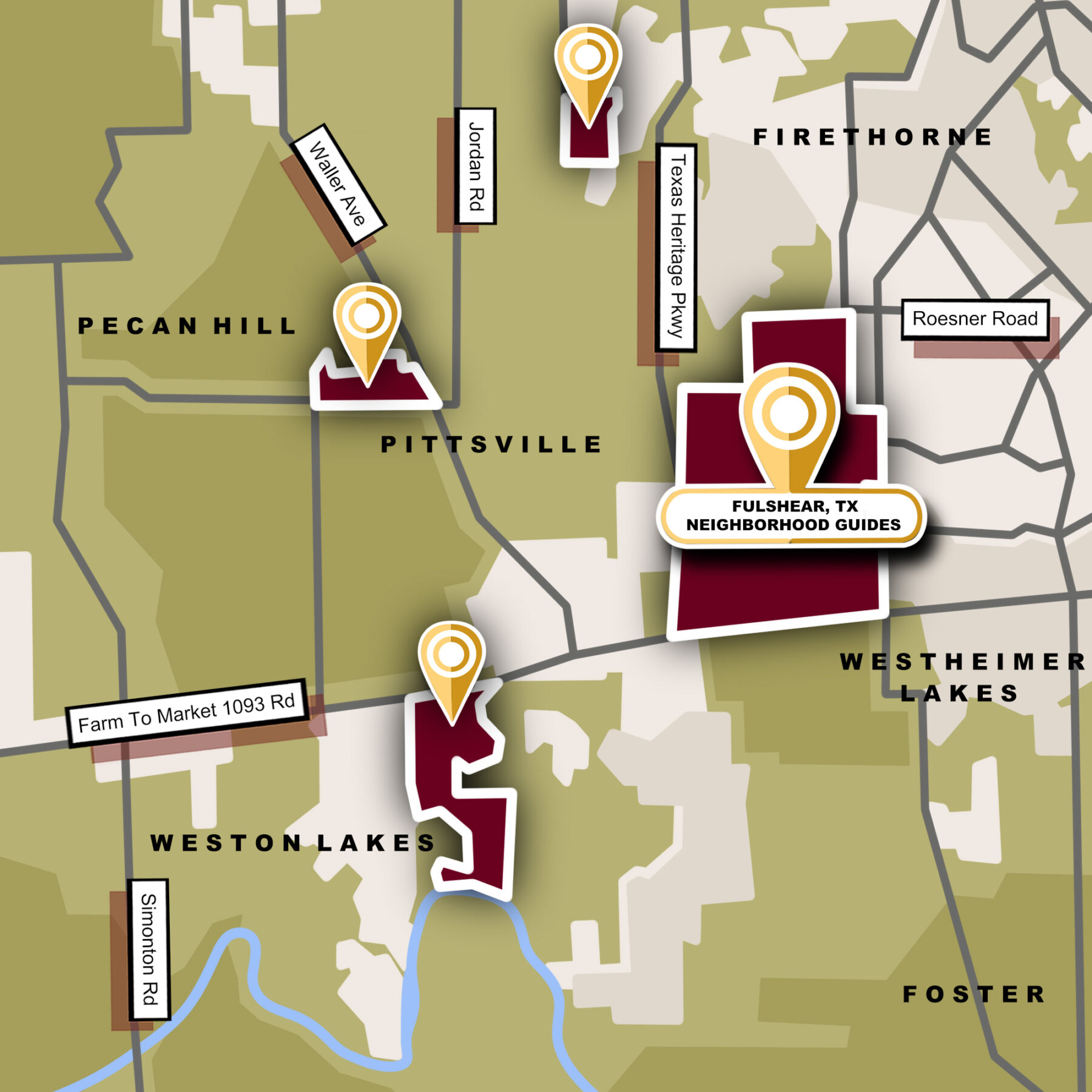 Fulshear Neighborhoods Guides | Get It Done with Bret Wallace